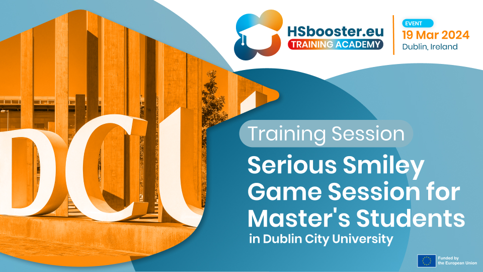 HSbooster.eu Gaming Session for Master's Students in DCU | HSBooster.eu